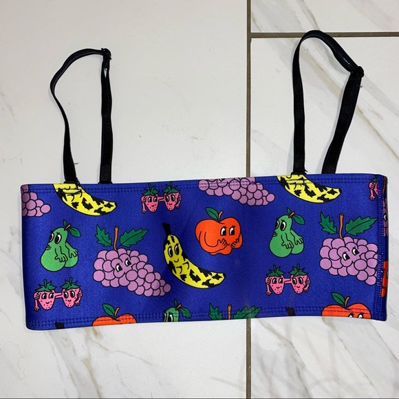Hoaka Swimwear | Swim | Nwot Hoaka X Pony Smoothie Fruit Bikini Set S ...